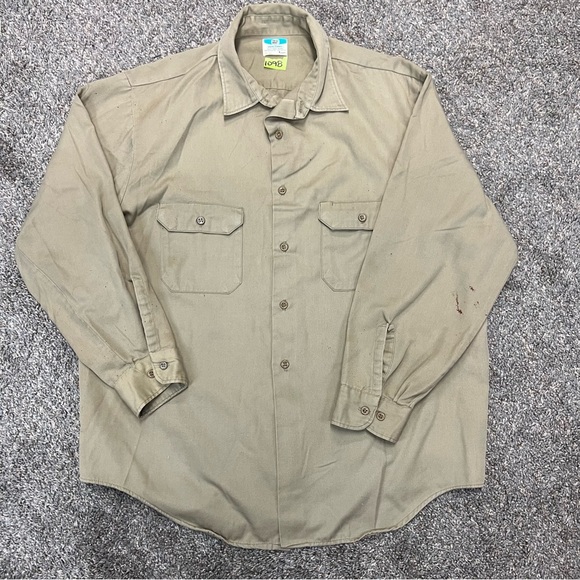 Big Mac | Shirts | Vintage Big Mac Shirt Mens Xl Extra Large Tan Long ...